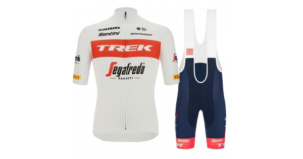 Team TREK SEGAFREDO 2022 Fietskleding Fietsshirt Korte Mouw+Korte ...