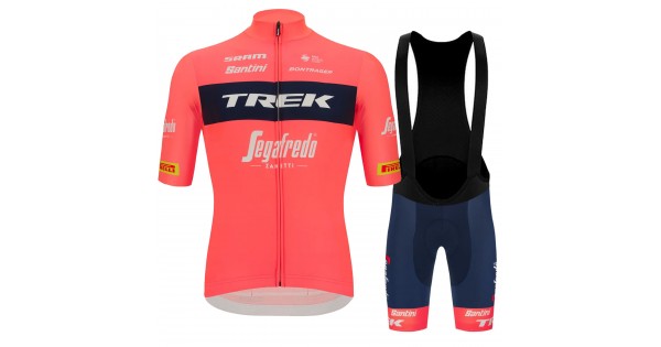 Team TREK SEGAFREDO 2022 Fietskleding Fietsshirt Korte Mouw+Korte ...